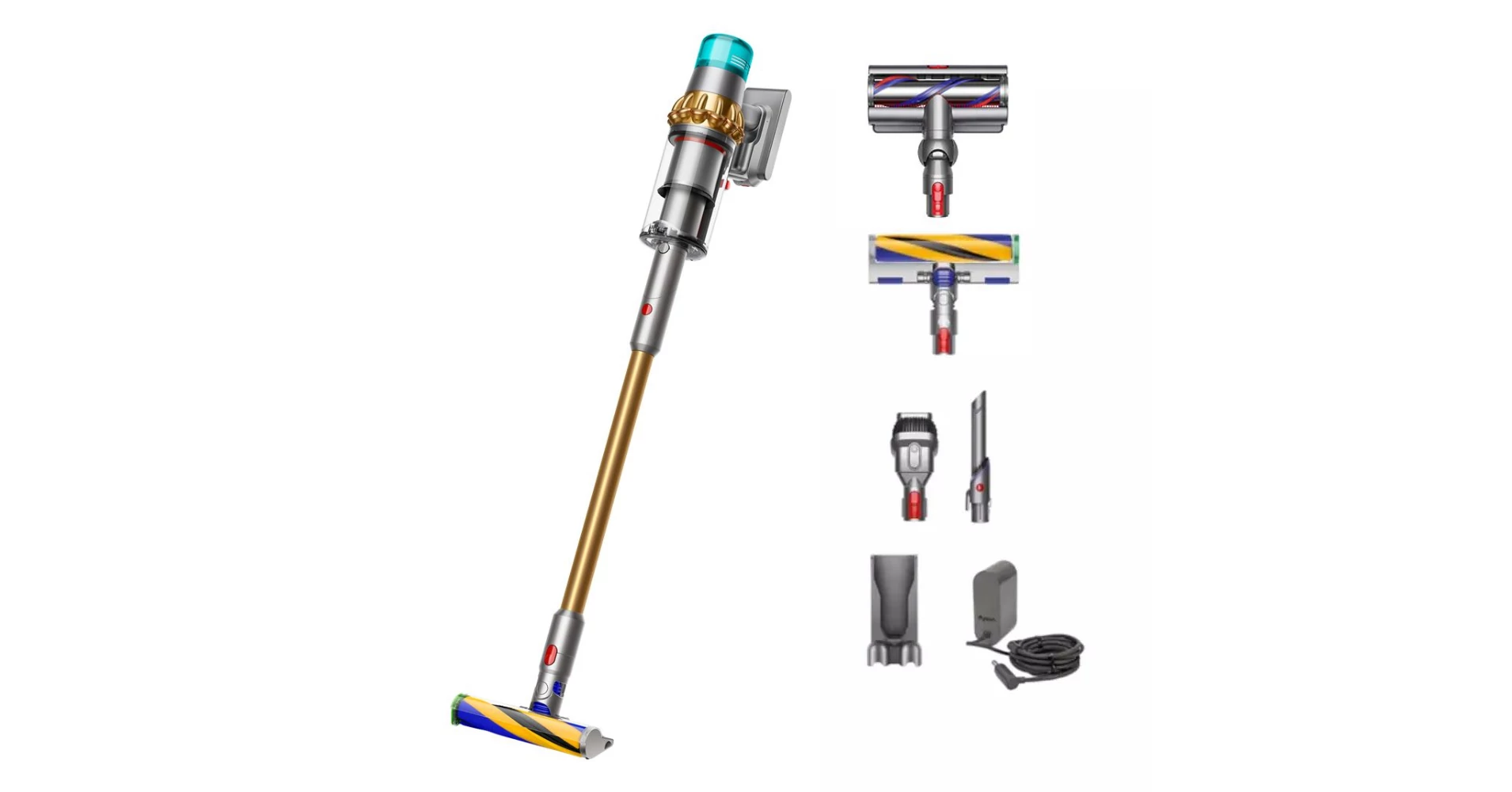 Dyson V15 Detect™ Absolute (2023) Gold vezeték nélküli porszívó ...